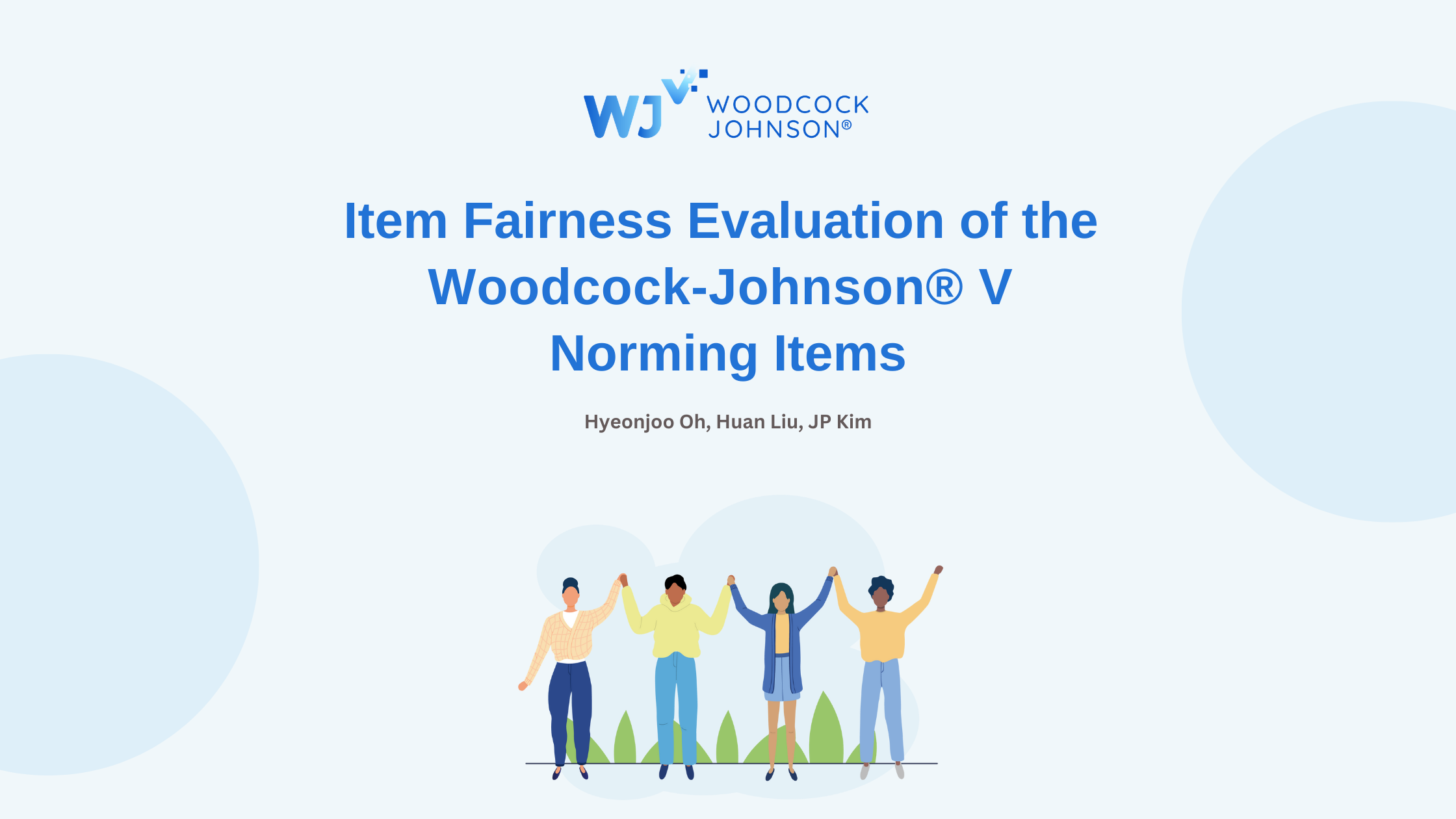 Item Fairness Evaluation of the Woodcock-Johnson V Norming Items